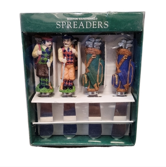 Boston Warehouse | Dining | Vintage 995 Boston Warehouse Golfer ...
